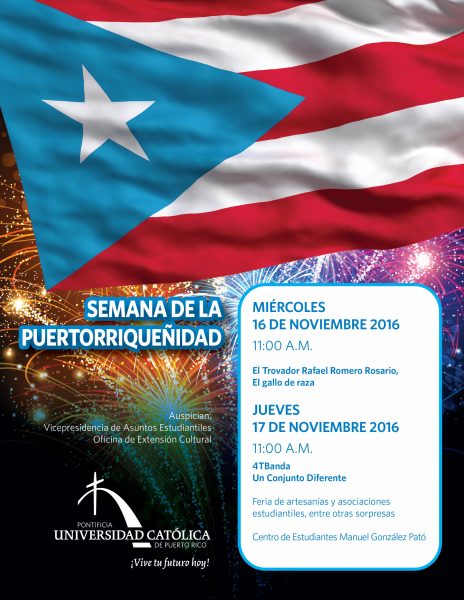 Semana de la Puertorriqueñidad – Huellas del Futuro