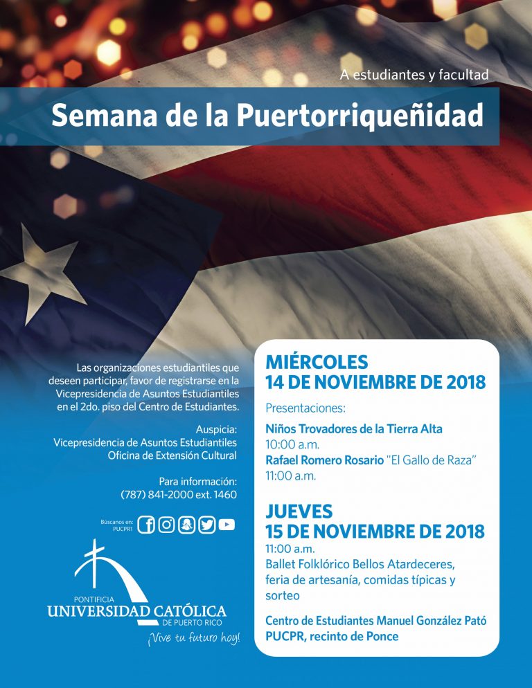 Semana de la Puertorriqueñidad – Huellas del Futuro